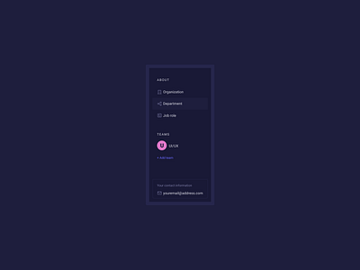 Menu UI Design by Ildiko Gaspar on Dribbble