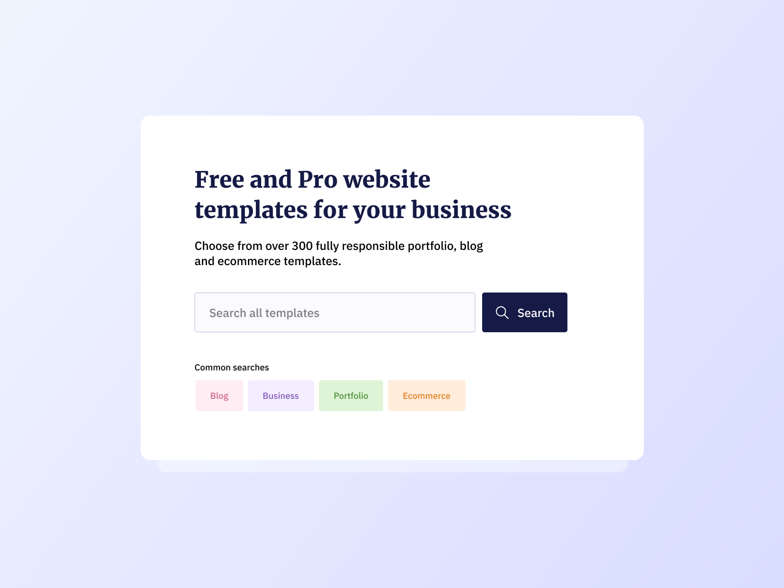 Search Section UI Design by Ildiko Gaspar on Dribbble