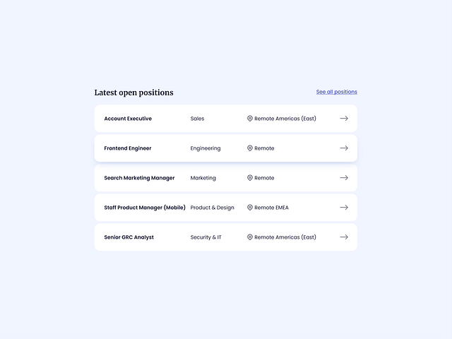 Table UI designs, themes, templates and downloadable graphic elements ...