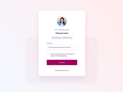 Sign Up UI Design by Ildiko Gaspar on Dribbble