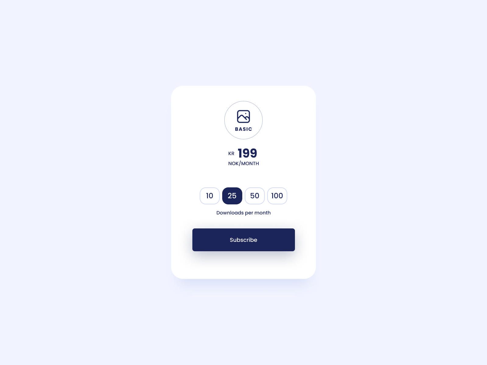 Price Card UI Design by Ildiko Gaspar on Dribbble