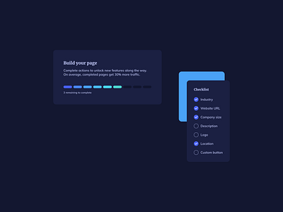 Progress UI Design by Ildiko Gaspar on Dribbble