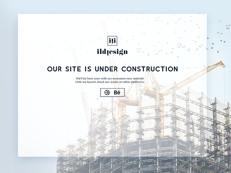 Coming Soon UI Design by Ildiko Gaspar on Dribbble