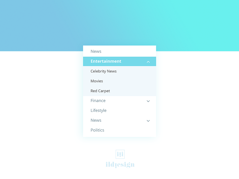 Dropdown Ui Design by Ildiko Gaspar on Dribbble