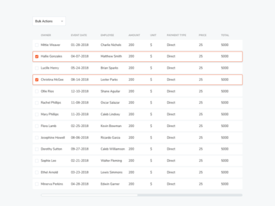 Table Ui designs, themes, templates and downloadable graphic elements ...