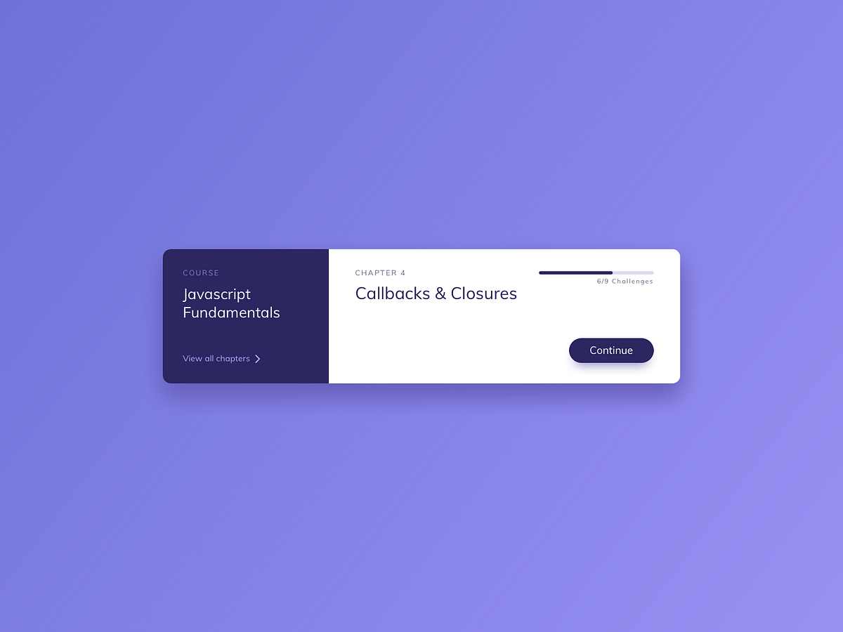Course Card UI Design by Ildiko Gaspar on Dribbble