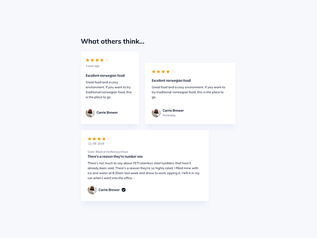 Feedback UI designs, themes, templates and downloadable graphic ...
