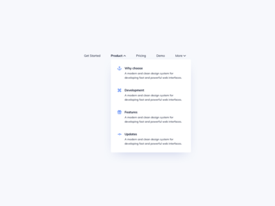 Menu Ui designs, themes, templates and downloadable graphic elements on ...
