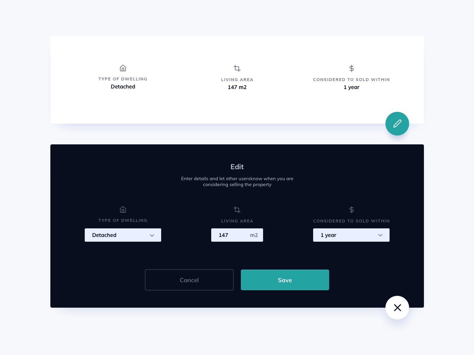 Read/Edit UI Design by Ildiko Gaspar on Dribbble