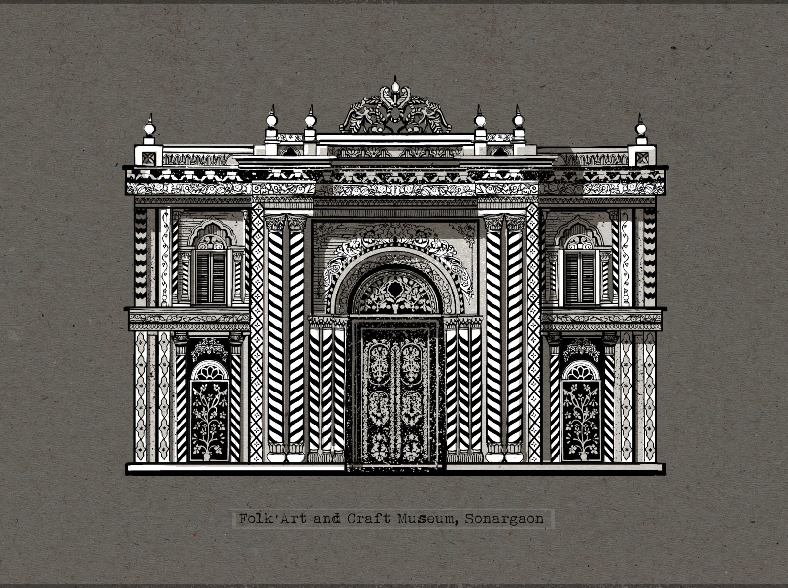 HERITAGE OF BANGLADESH by naw rin on Dribbble