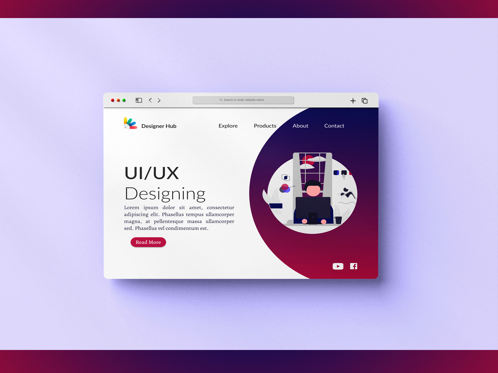UI Design website landing page by Imalsha Kandamby on Dribbble