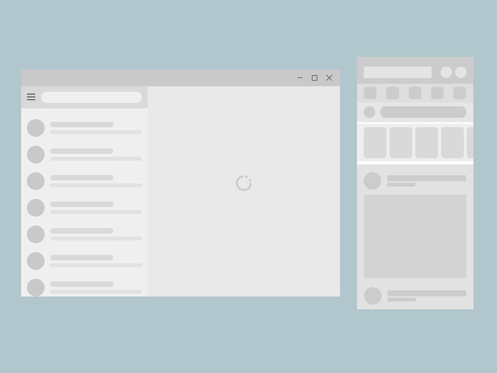 Skeleton State | Web | Mobile by Imalsha Kandamby on Dribbble