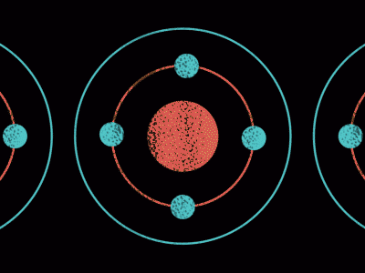 Electron : Photon experiment thingy... by Ronald Rabideau on Dribbble