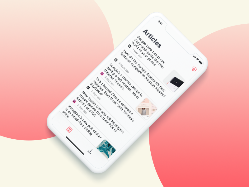 Flare App by Tobiasz on Dribbble