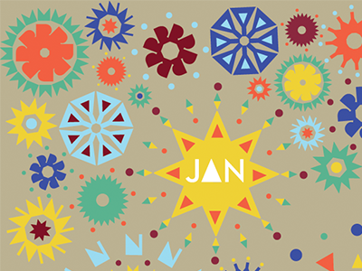 Radial Pattern by Emily Colburn on Dribbble