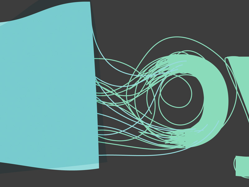 Text animate to shape by David Stanfield on Dribbble