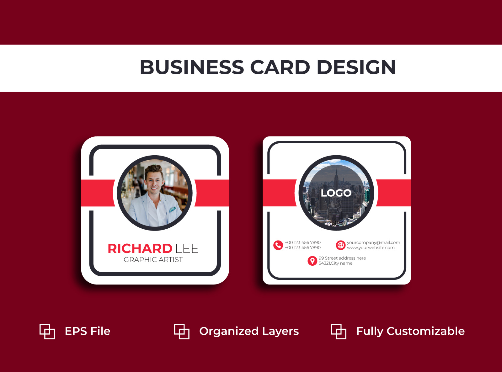 Die Cut Business Card. by Kawser Ahmed on Dribbble