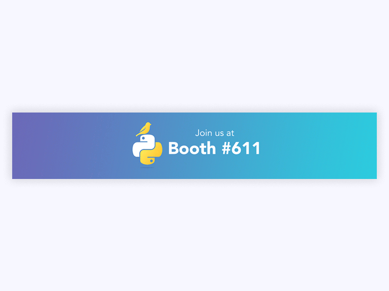 Pycon Banner Ad by Ramon Sandino on Dribbble