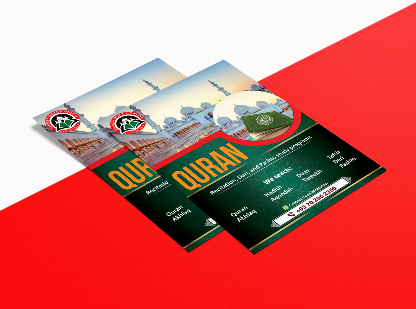 Islamic Flyer by Creative Studio 🏆 on Dribbble