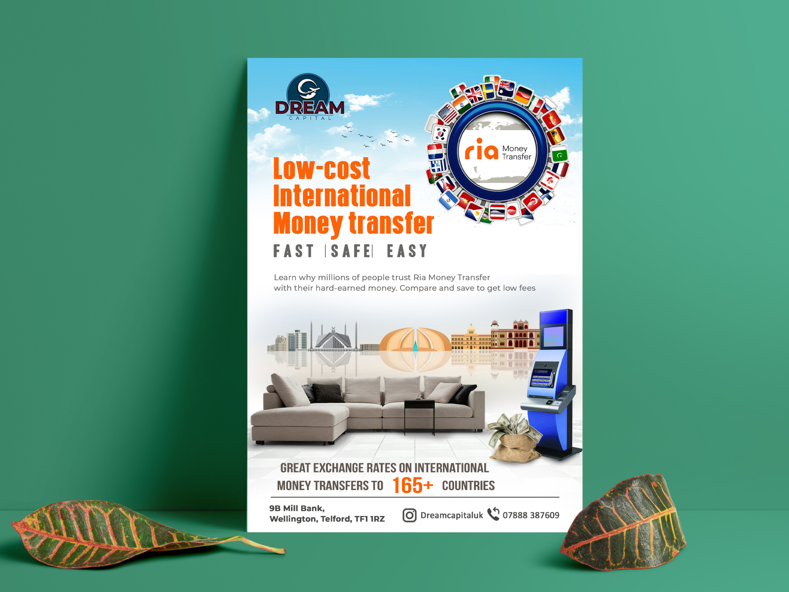 Money Transfer Poster by Creative Studio 🏆 on Dribbble