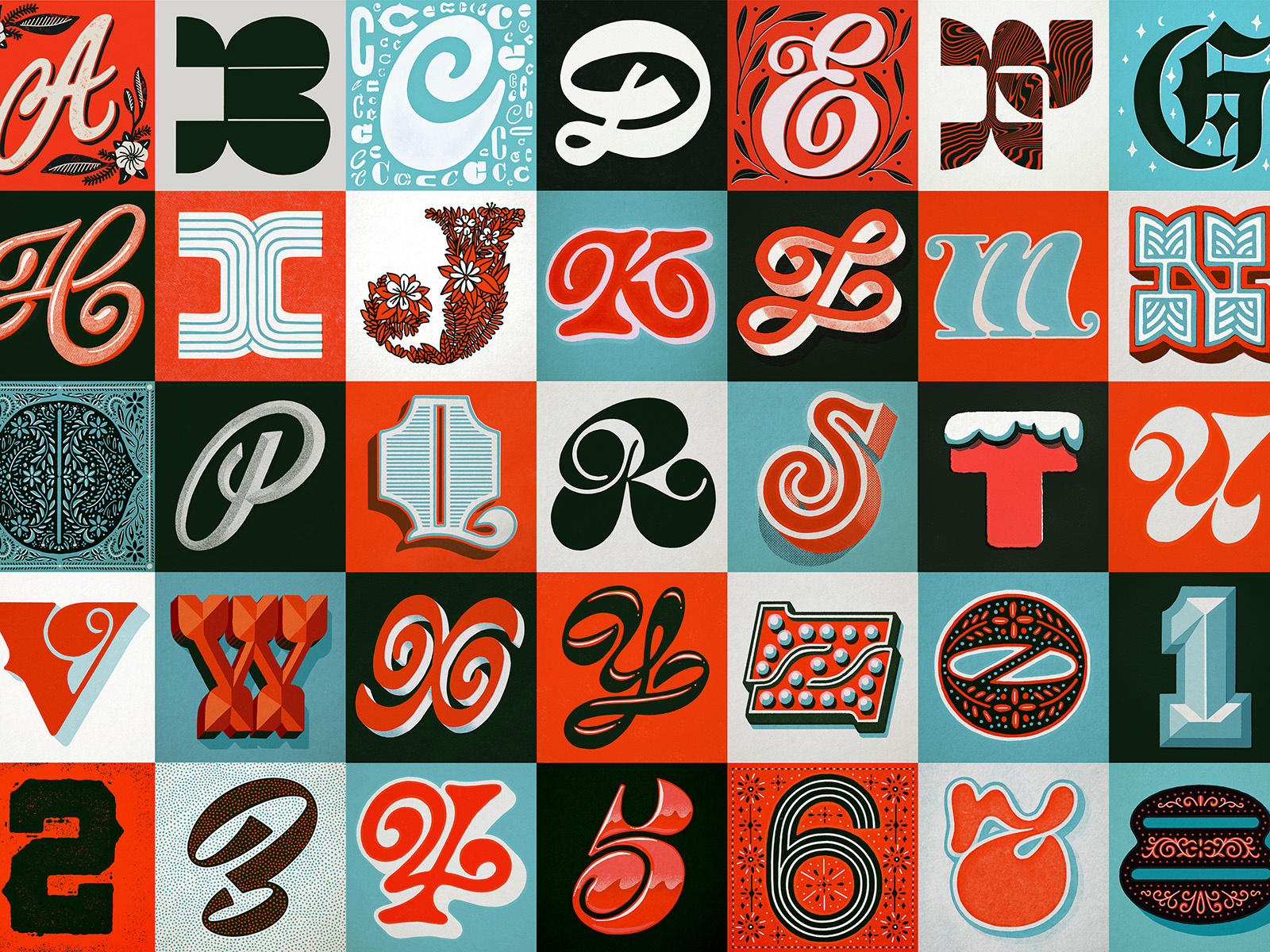 36 Days of Type Series by Loren Klein on Dribbble