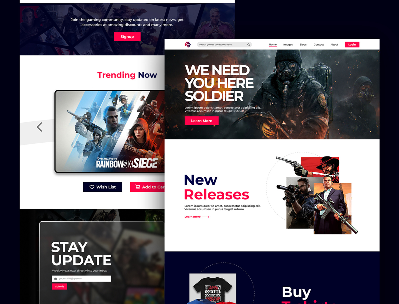 GIE UI Design by Jayashankar Majhi on Dribbble