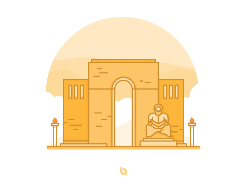 Iraq Landmarks: Citadel of Erbil by Bilal Al-Aqidi on Dribbble