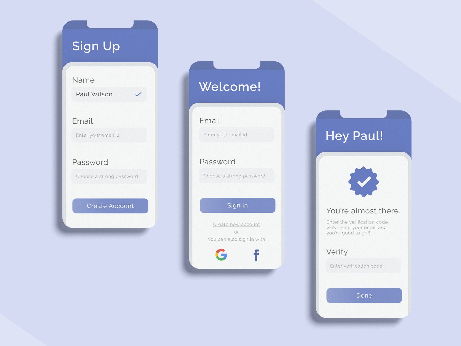 Login portal x UI exploration by Jazlyn Hannah on Dribbble
