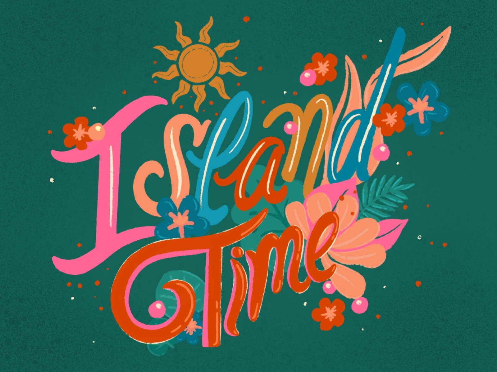 Island Time by Kristen Brittain on Dribbble