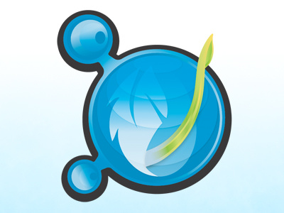 water molecule by Ryan Deshler on Dribbble