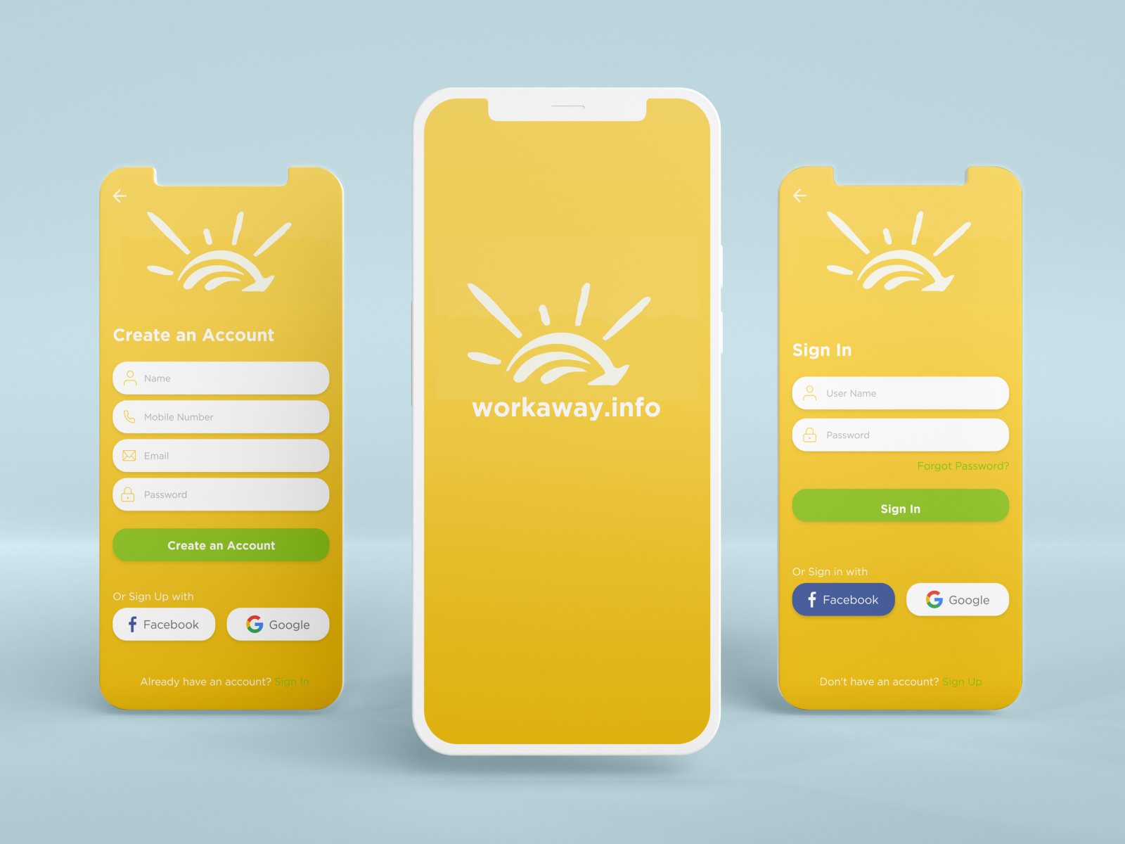 workaway app re-design by Ajay Singh Rajput on Dribbble