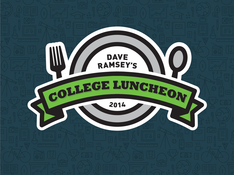 College Luncheon Logo by Jason Miller on Dribbble