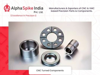 Brass, CNC Turned Components in USA by Alpha Spike USA on Dribbble