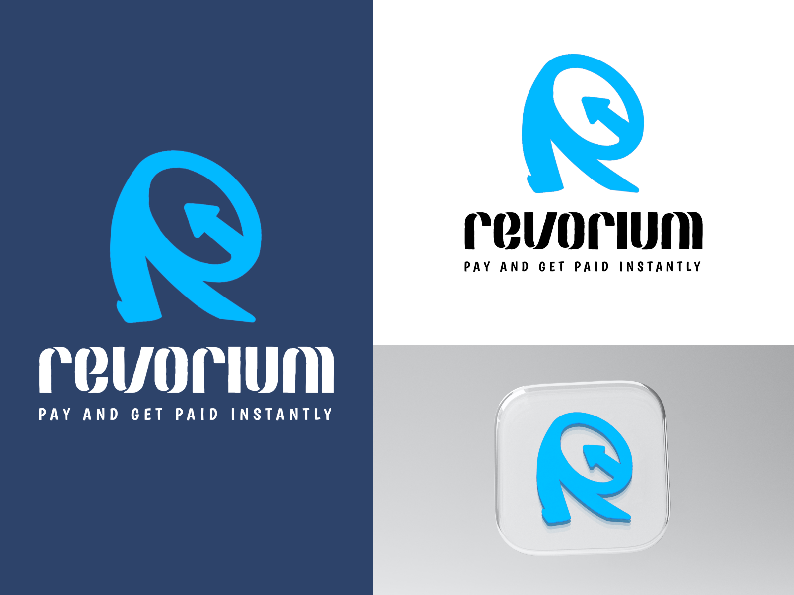 Revorium Logo Concept-1 by Magma on Dribbble
