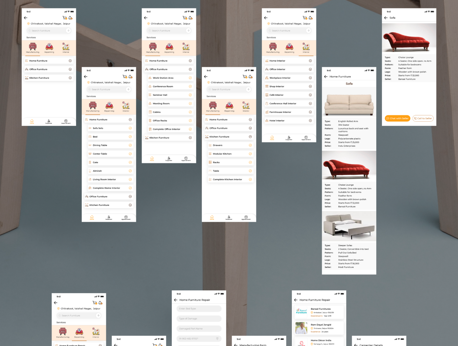 Woodowork UI-3 by Ravi Jangid on Dribbble