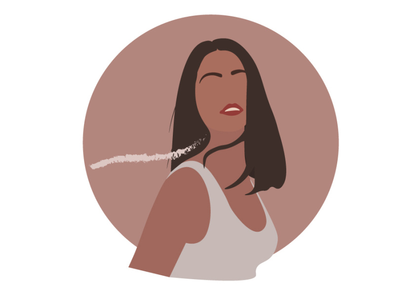 Minimalist Flat Illustration By Mona On Dribbble