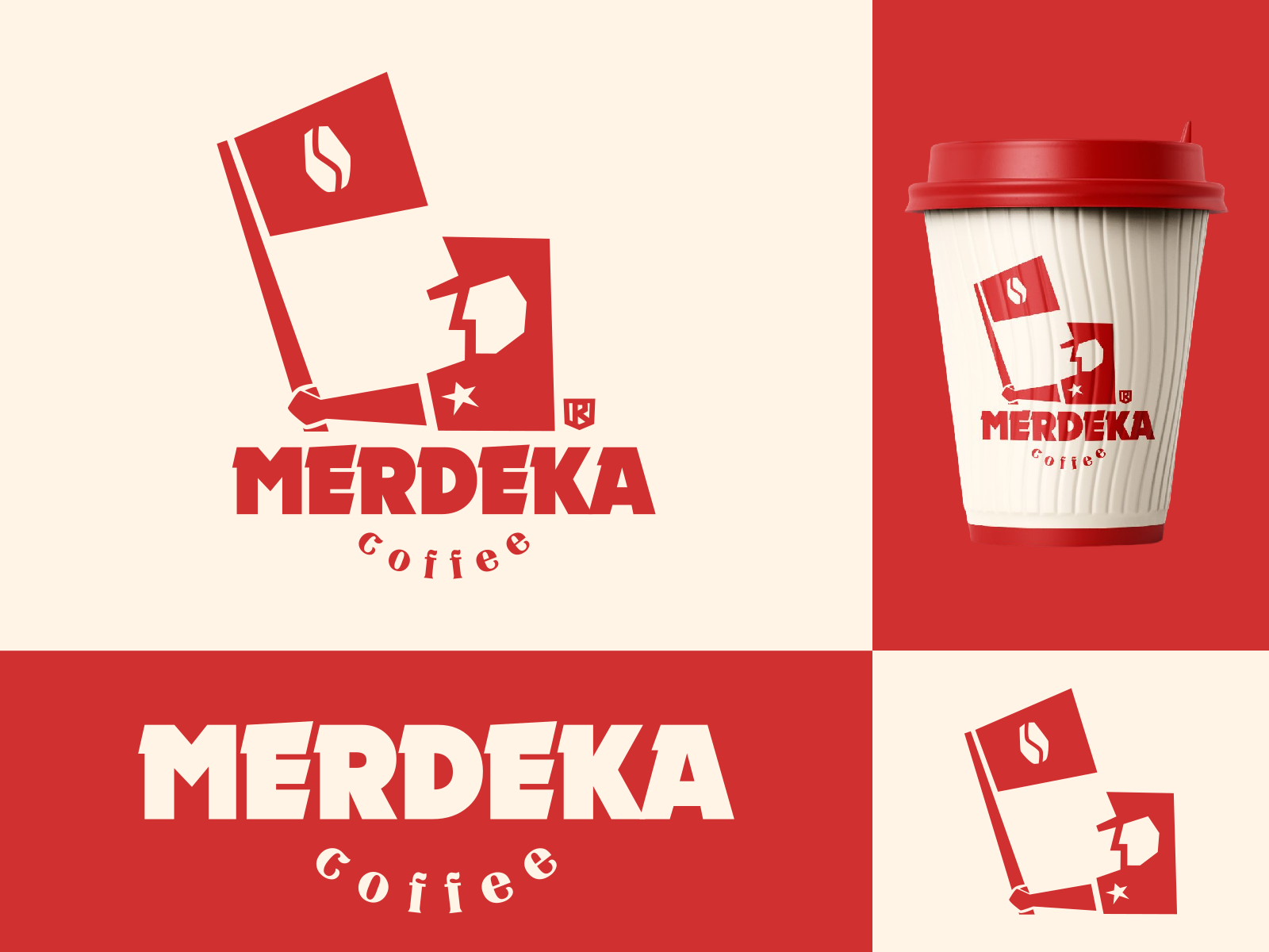 Merdeka Coffee by ALTAF on Dribbble