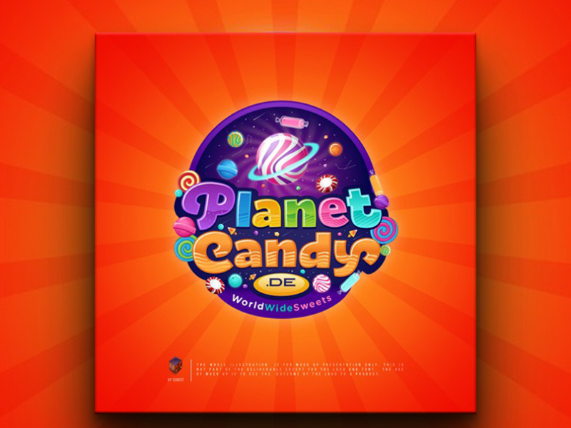 Candy Logo by Spacegraphique on Dribbble