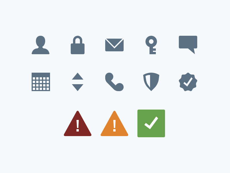 Login Process - All Icons by Tyler Corbett on Dribbble