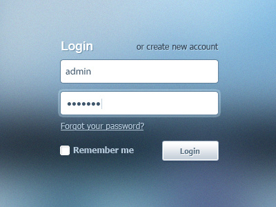 Login Web Version by Radosław Struczyński on Dribbble