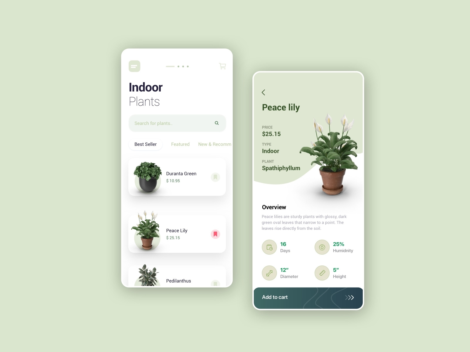 Planter App by Tina Singh on Dribbble
