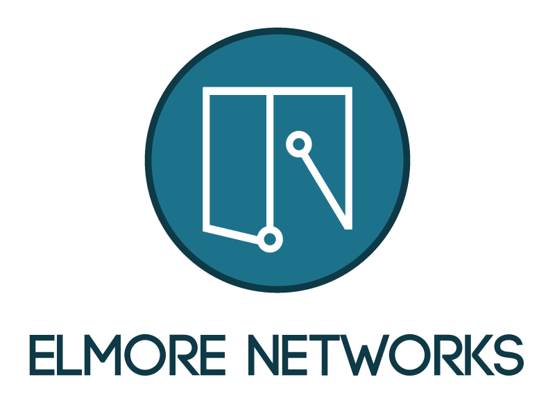 Elmore Networks brand and web design by Arin Anderson on Dribbble