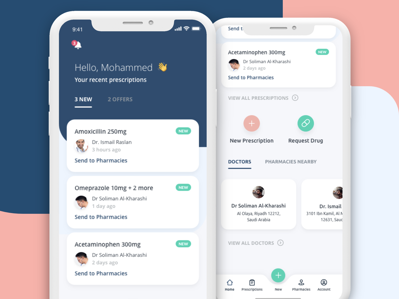 Prescription Management App by Russell Kerr on Dribbble