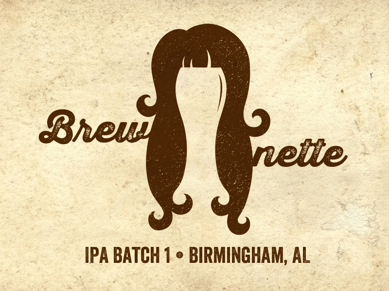 Brewnette by Jenny Dougherty on Dribbble