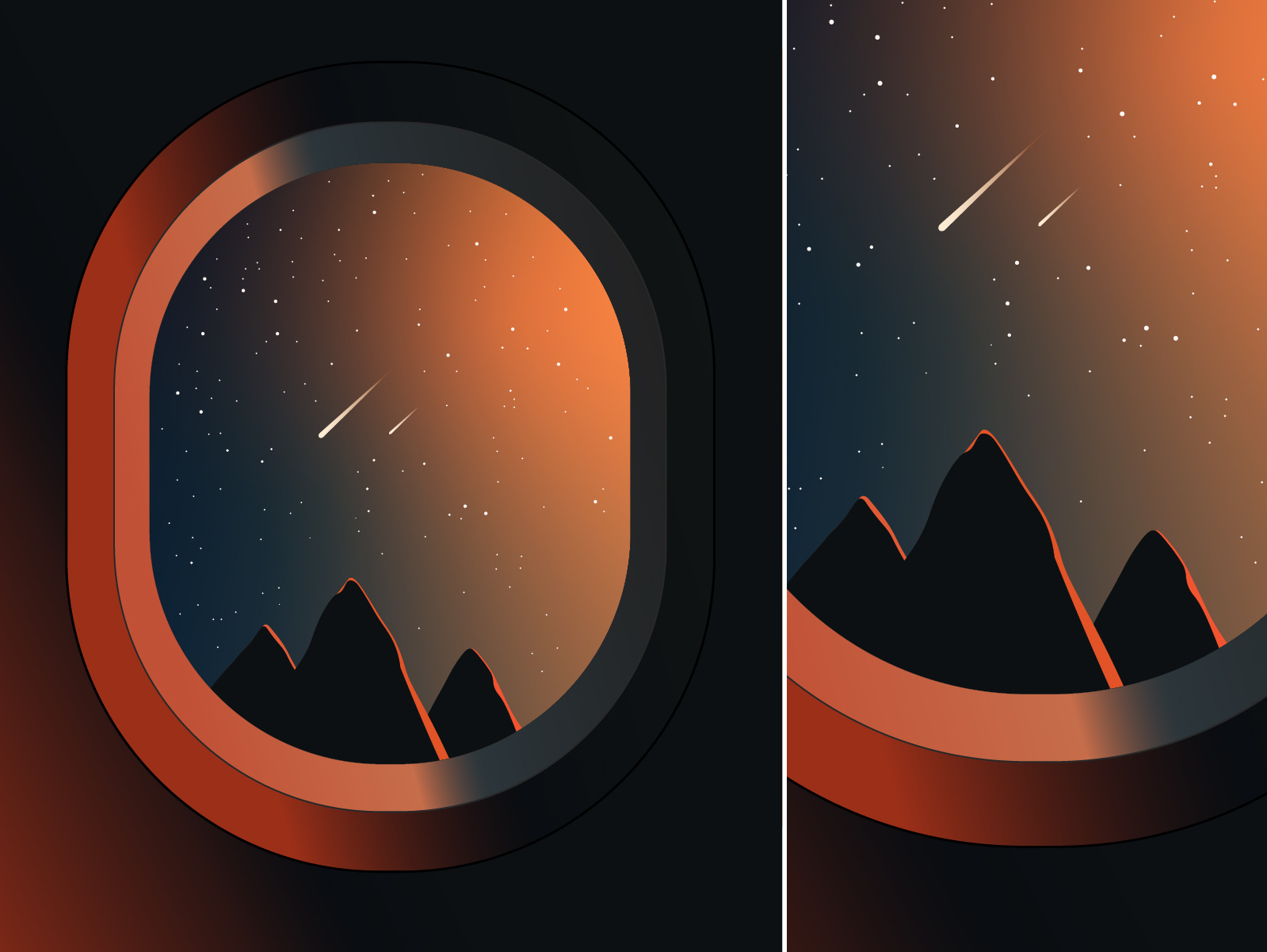 a window into the fairy-tale world by Julia Os on Dribbble