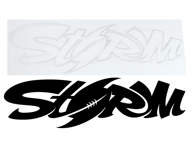 Storm Football Logo
