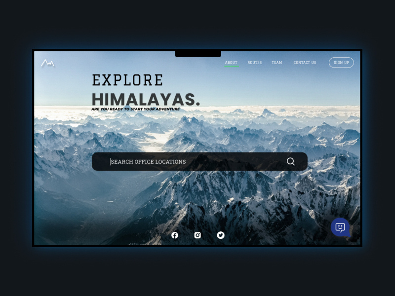 Tourism Web Page by Dev Kumar Gupta on Dribbble