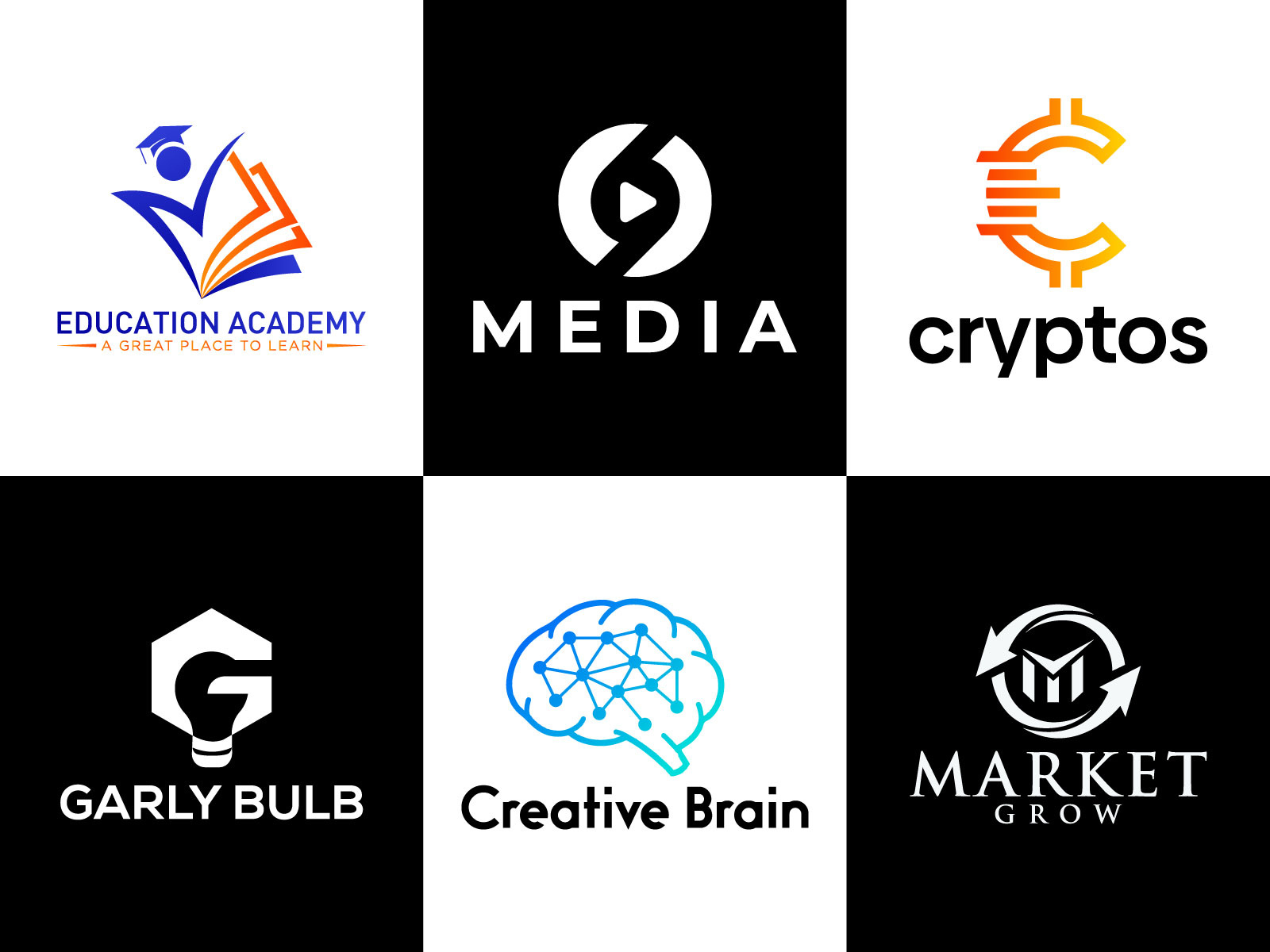 Modern logos collection 2 by Sajal Saha | logo designer on Dribbble
