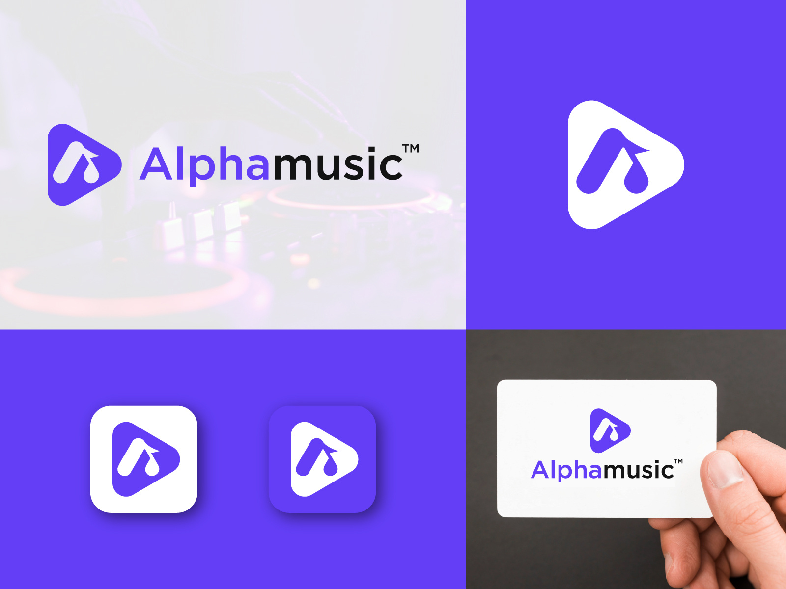A + Music Logo Design by Sajal | Logo Designer on Dribbble