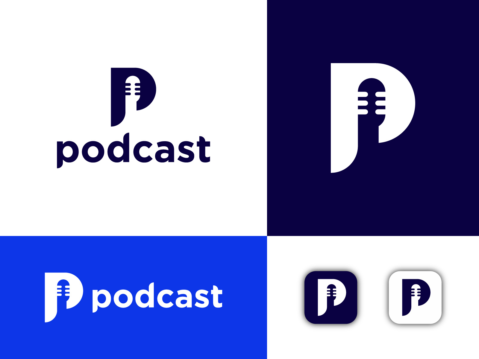 Podcast Logo by Sajal Saha | logo designer on Dribbble